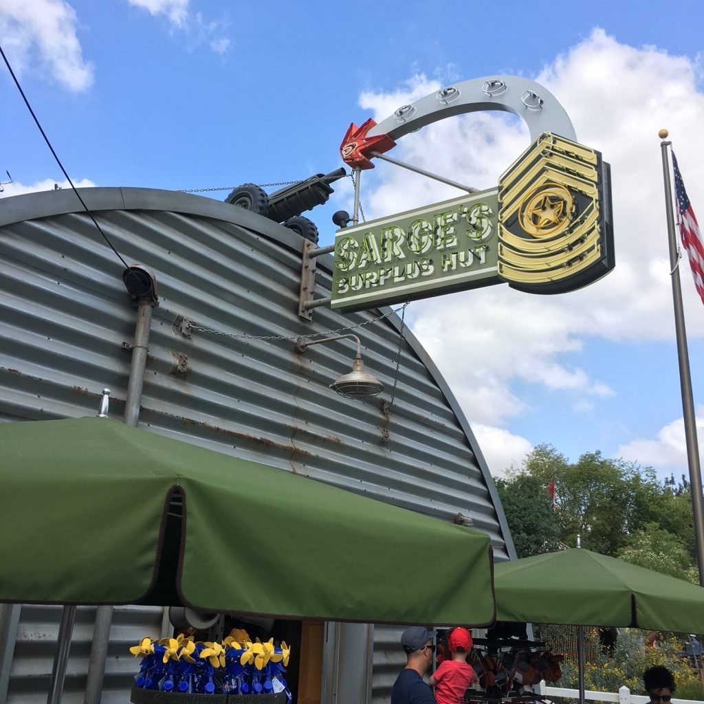 Disney Sarge's Supply Hut | CMF Inc