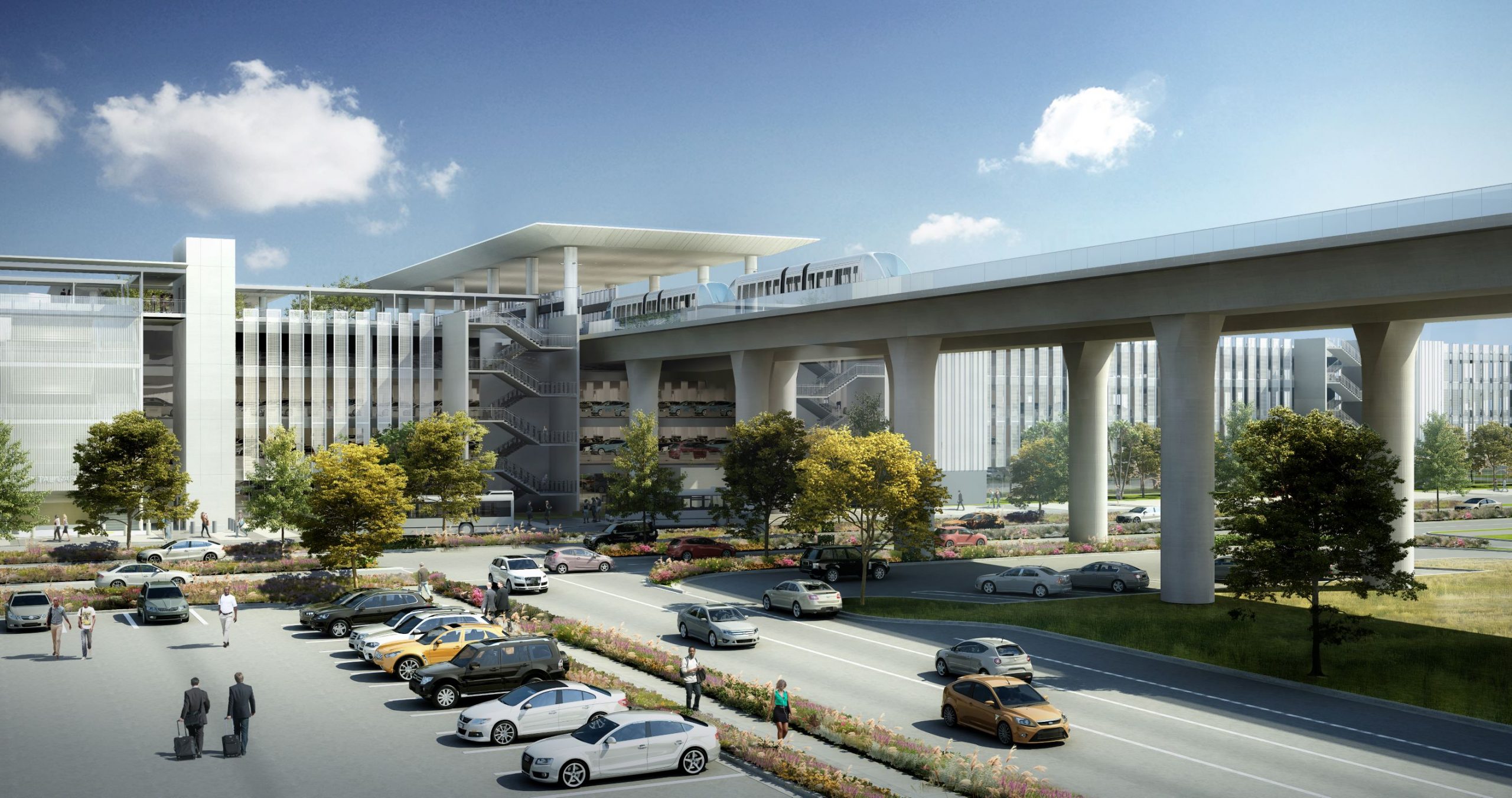 LAX Consolidated Rent-A-Car Facility | CMF Inc